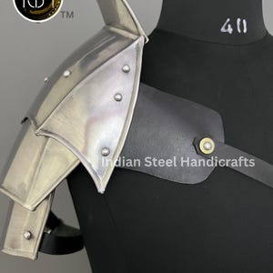 Medieval Knight Pauldron, LARP Armor, Cosplay Armor, Warrior Armour ...