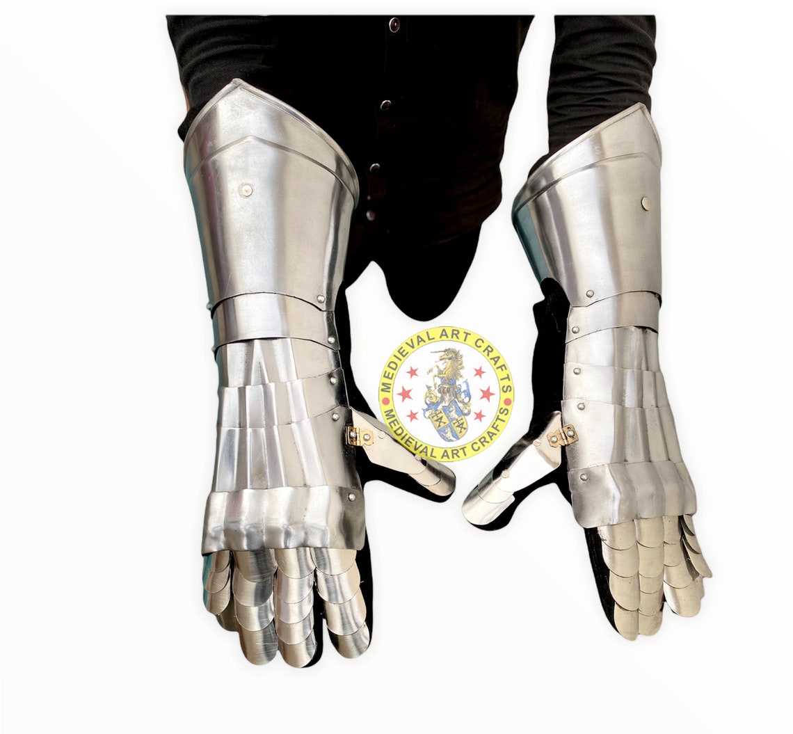 Medieval Knight Armor Gauntlets Functional Armour Use - Etsy
