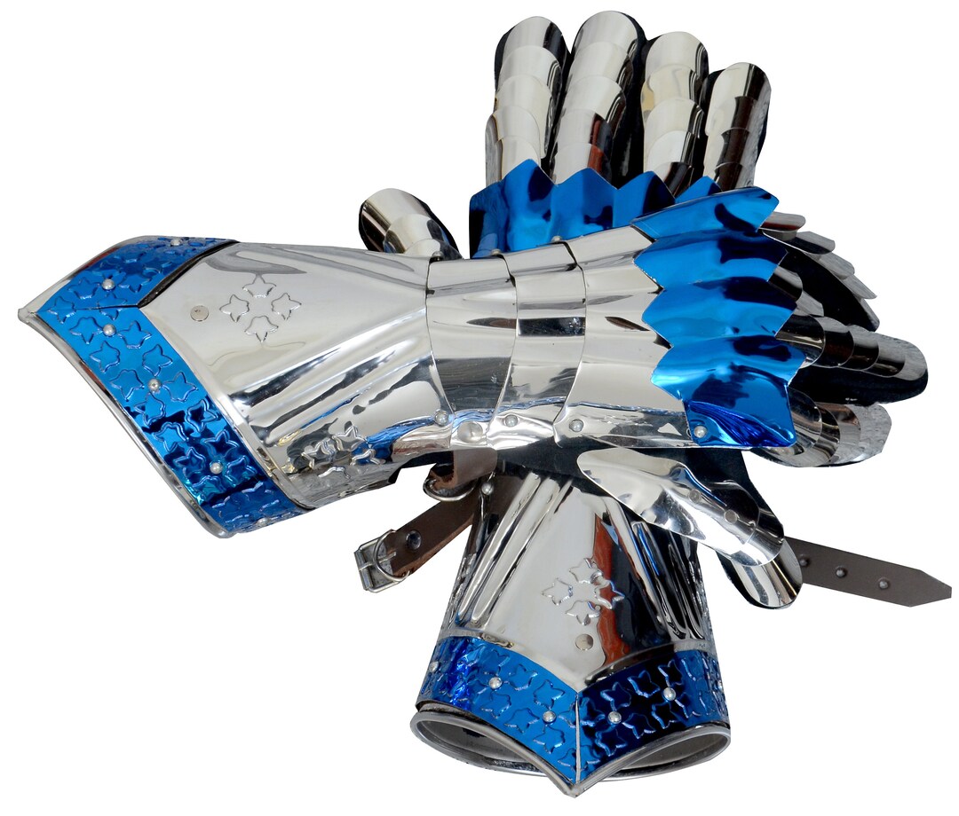 Knight Gauntlets Armor, Larp Gauntlets Armor, Functional Finger Gloves ...