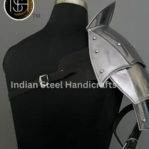 Medieval Knight Pauldron, LARP Armor, Cosplay Armor, Warrior Armour ...