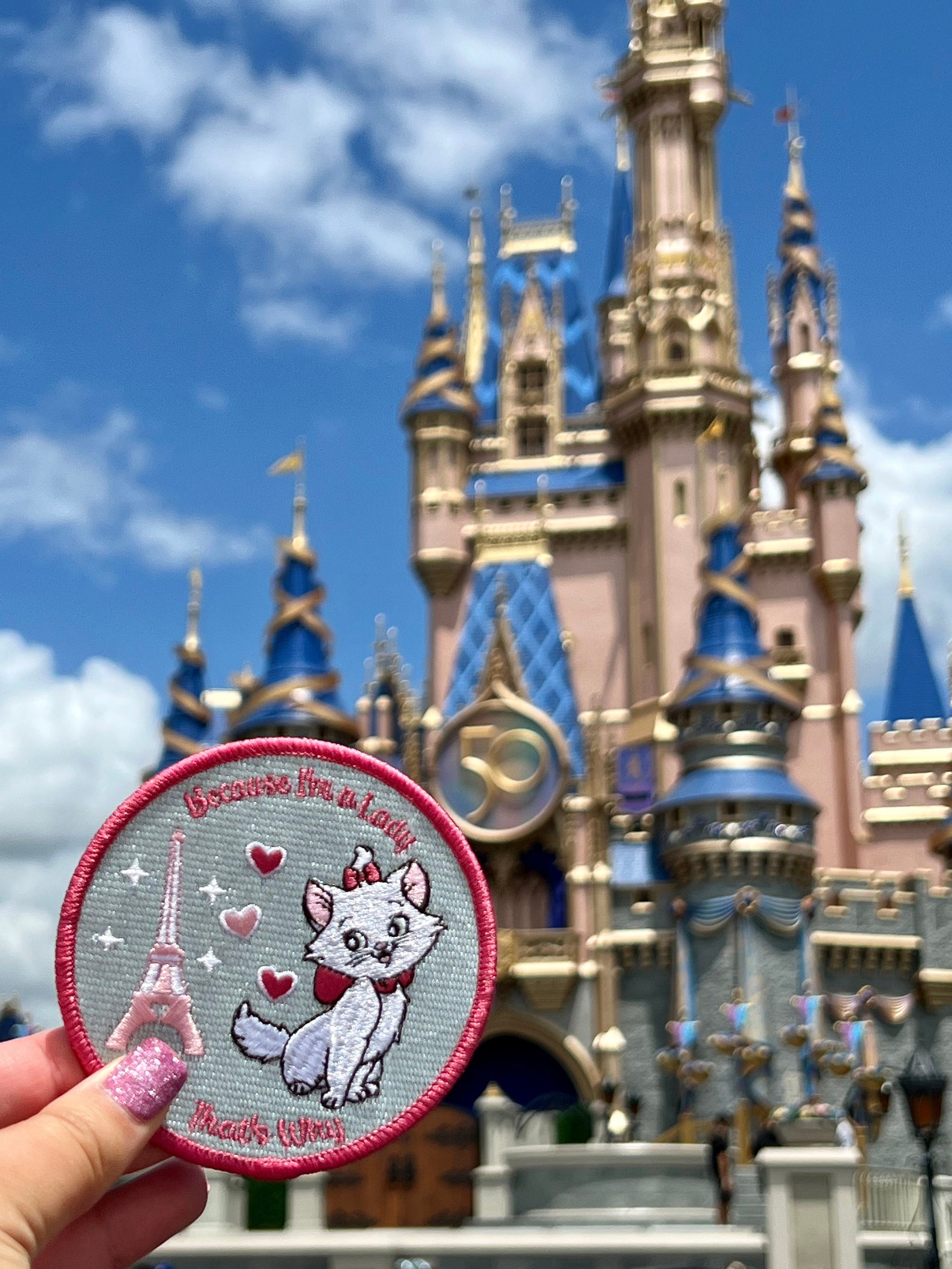 Disney Marie Aristocats Patch/marie Paris Eiffel Tower/disney | Etsy