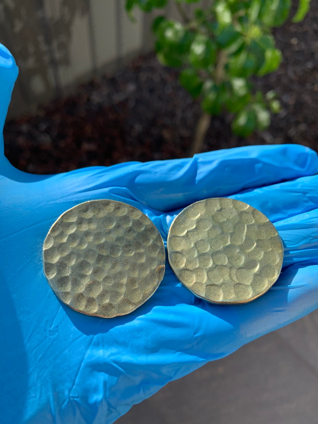 Brass Worry Coin. Sandblasted. Polished. Patina. EDC. Mens. Gift ...