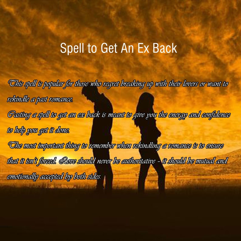 Free Tarot Card Readingpowerful Come Back to Me Spell-bring Back My Ex ...