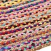Multi-color Cotton Chindi Rugs Indian Handmade Jute & Cotton - Etsy