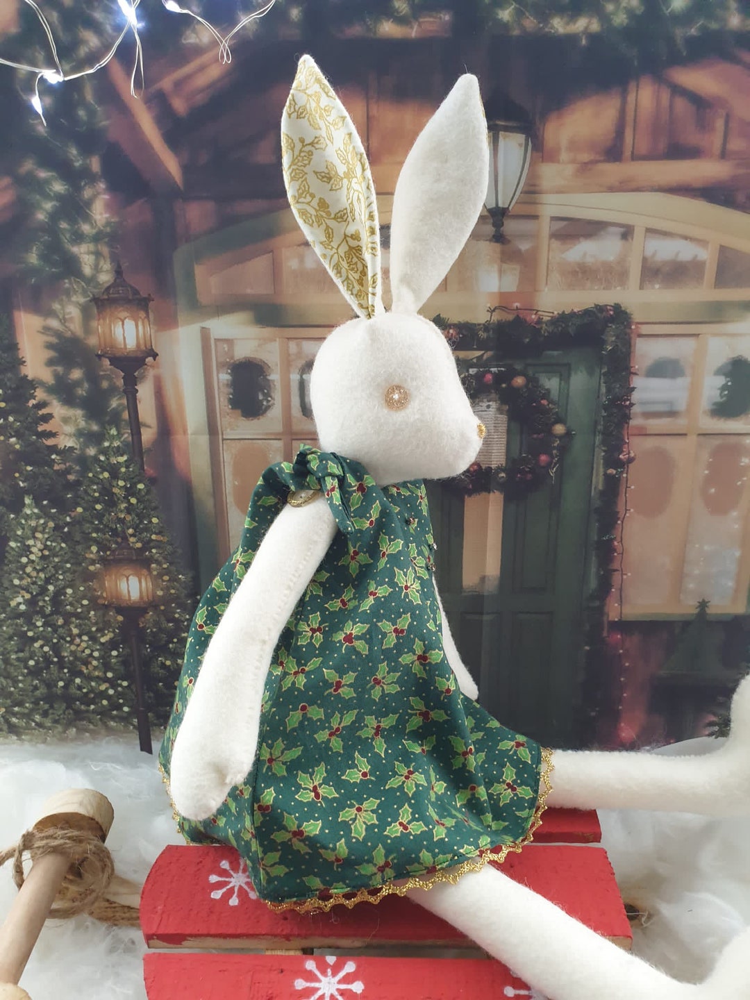 2023/24 Luna Lapin Holly Party Dress Tartan Sash & Matching - Etsy UK