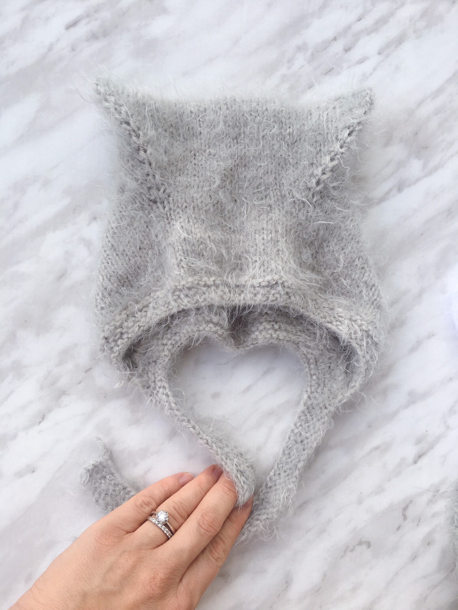Kitty Bonnet, Cat Hat, Baby Beanie, Cat Ears Hat, Baby Kitty Hat ...