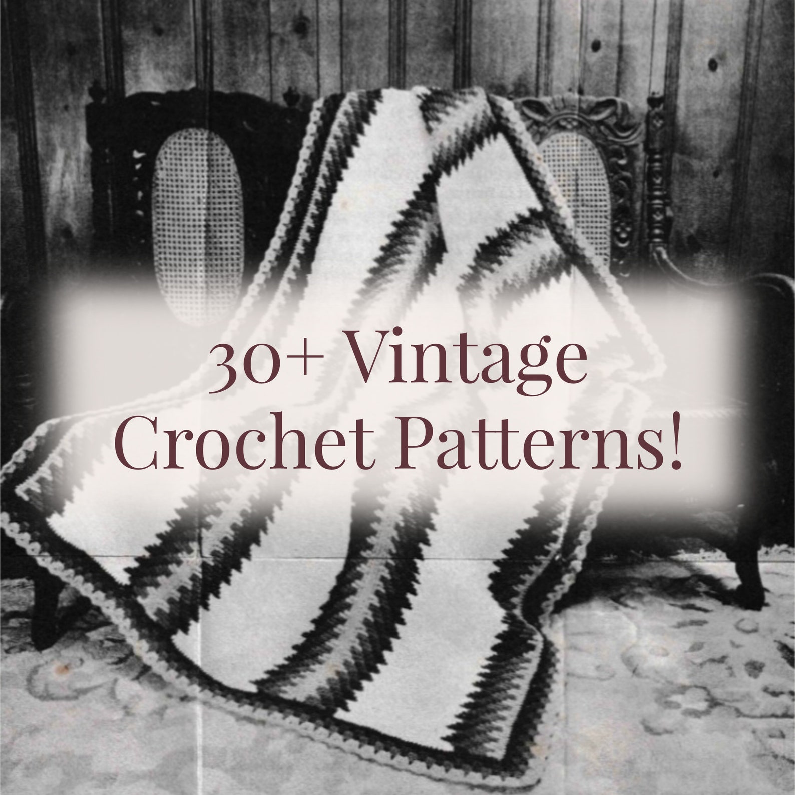 30 Vintage Crochet Patterns Vintage Crochet Patterns 1960s - Etsy