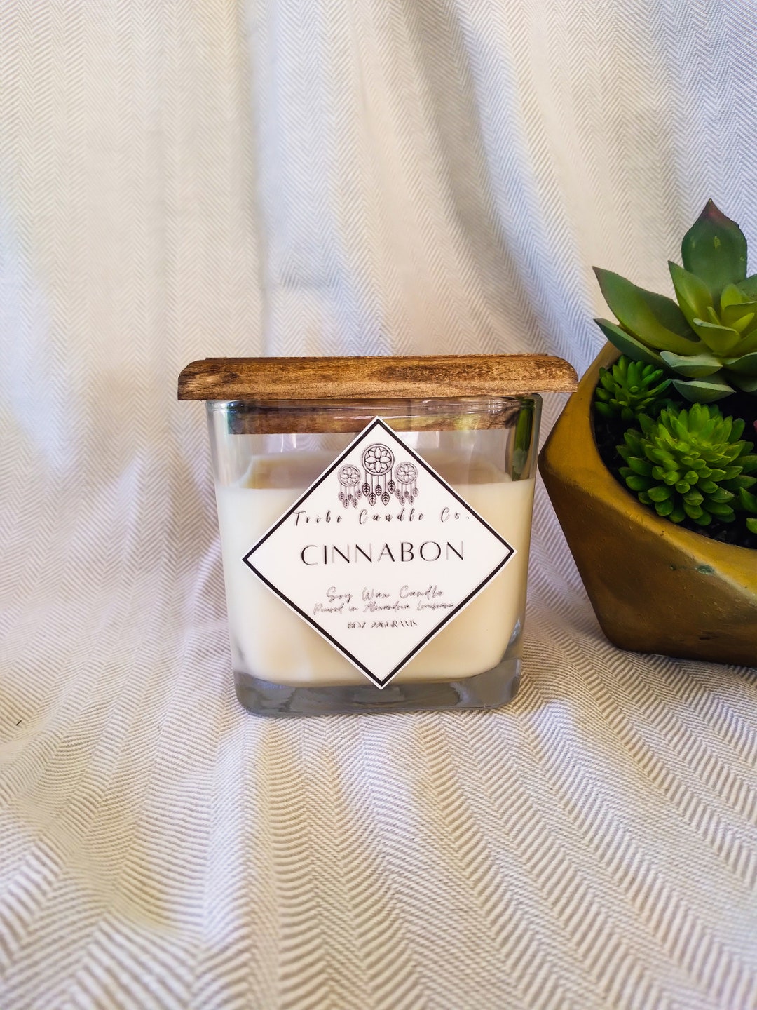 Cinnabon Scented Soy Wax Candle - Etsy