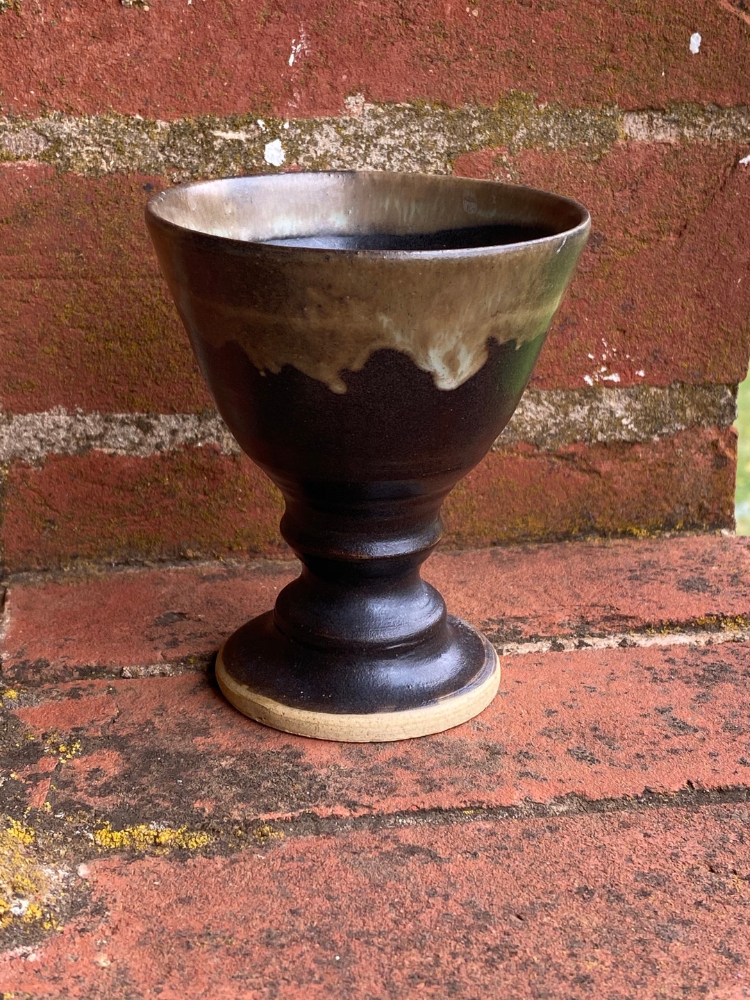 Vintage Goblet, Ceramic, Medieval Style, Pottery, Wine, Wedding Toast ...