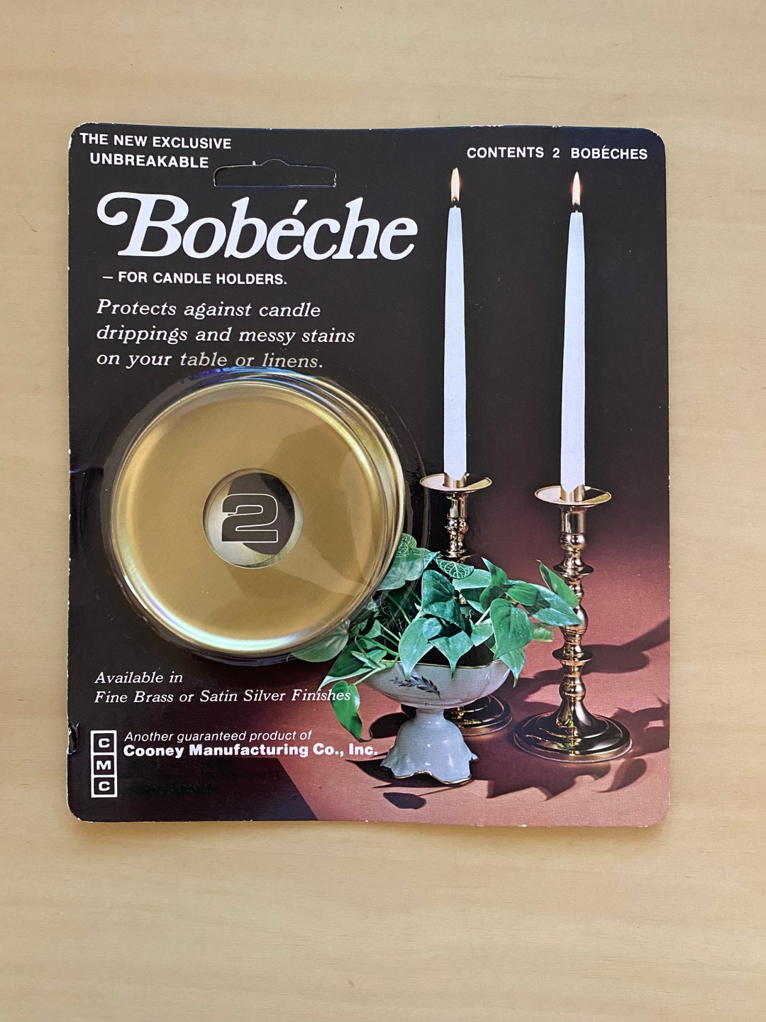 Vintage Brass Candlestick Bobeche, Candle Drip Protectors, Retro Candle ...