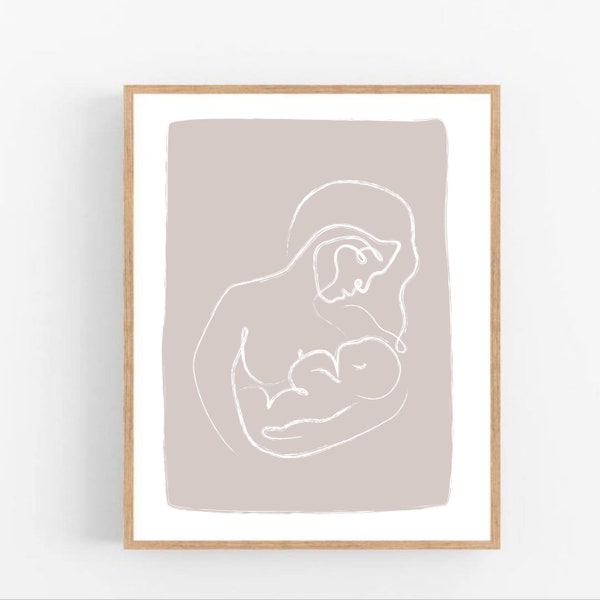 Breastfeeding Wall Art - Etsy