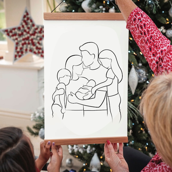 Family Tree Line Art - Etsy