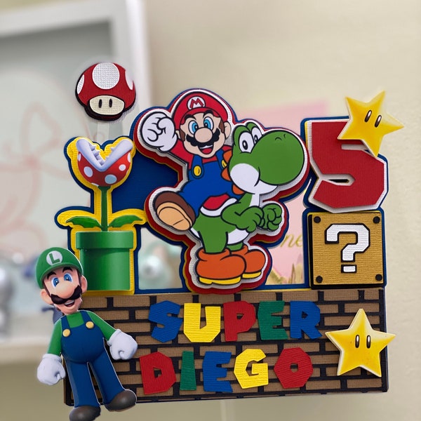 Yoshi Cake Topper - Etsy