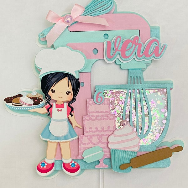 Chef Cupcake Toppers - Etsy