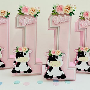 Custom Pink Farm 3d Number 8 Inches Tall - Etsy