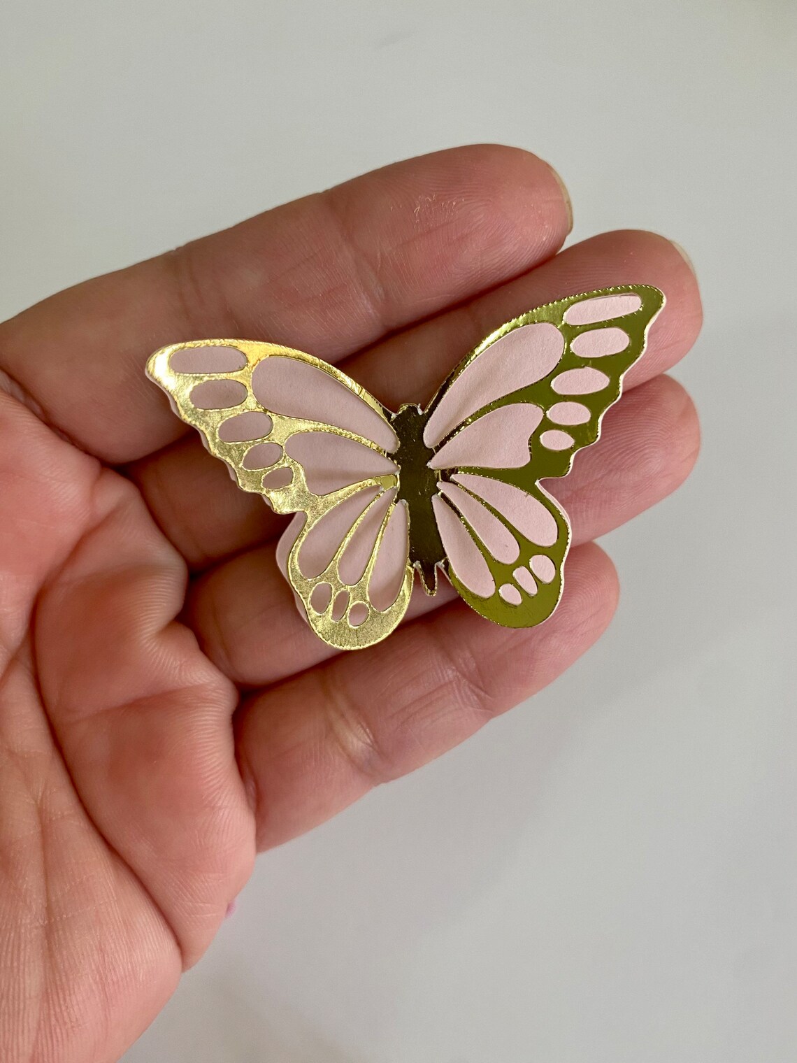 Pink Butterfly Cut Outs Paper Butterflies Set of 12 - Etsy