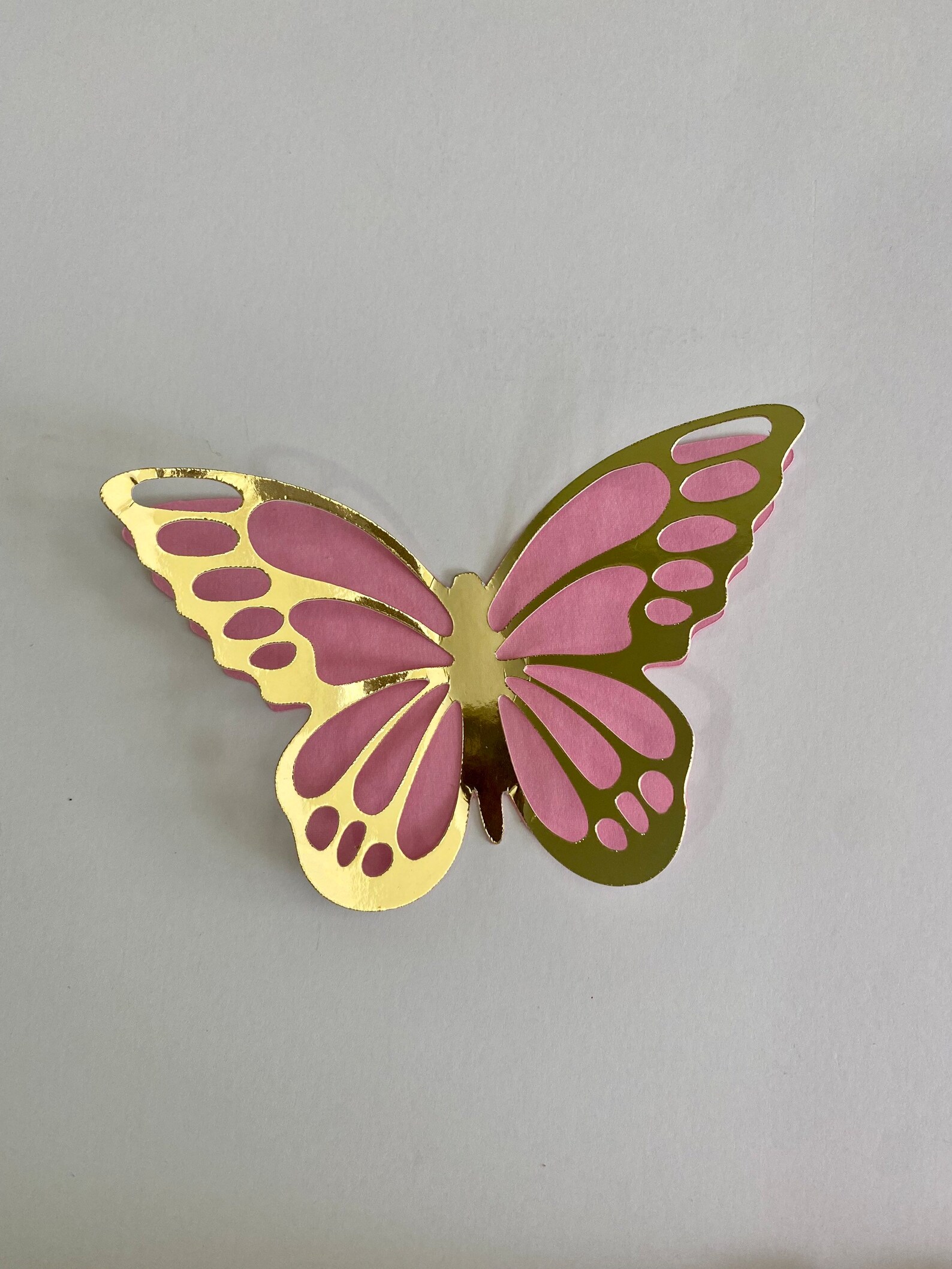 Pink Butterfly Cut Outs Paper Butterflies Set of 12 - Etsy