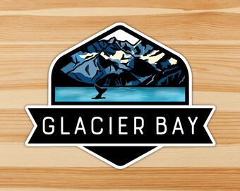 Glacier Bay National Park Sticker - Etsy