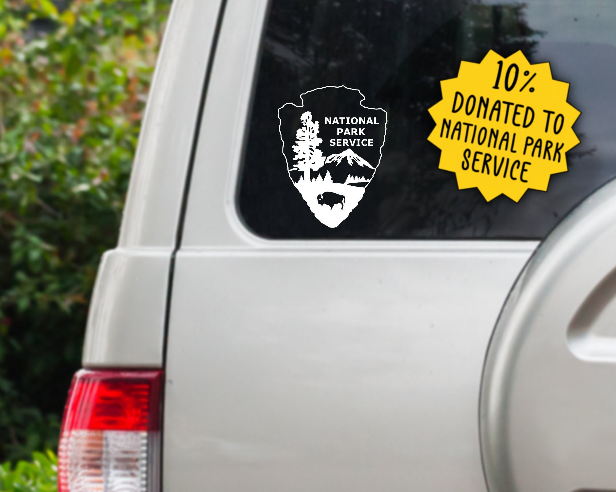 National Park Service Logo Vinyl Decal Handmade | Etsy Australia