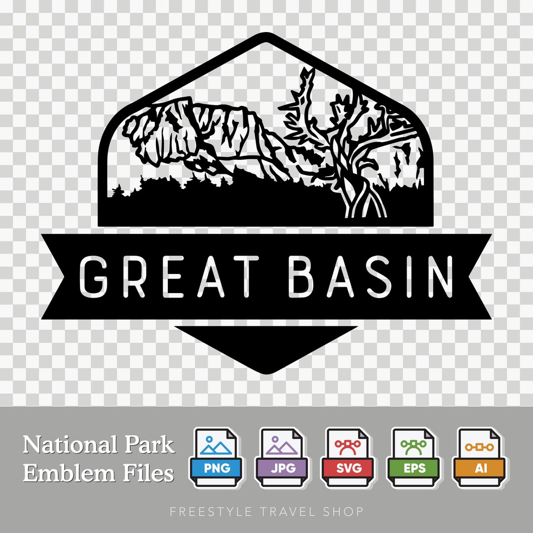 Great Basin National Park Emblem - Digital Download | SVG, PNG, AI ...