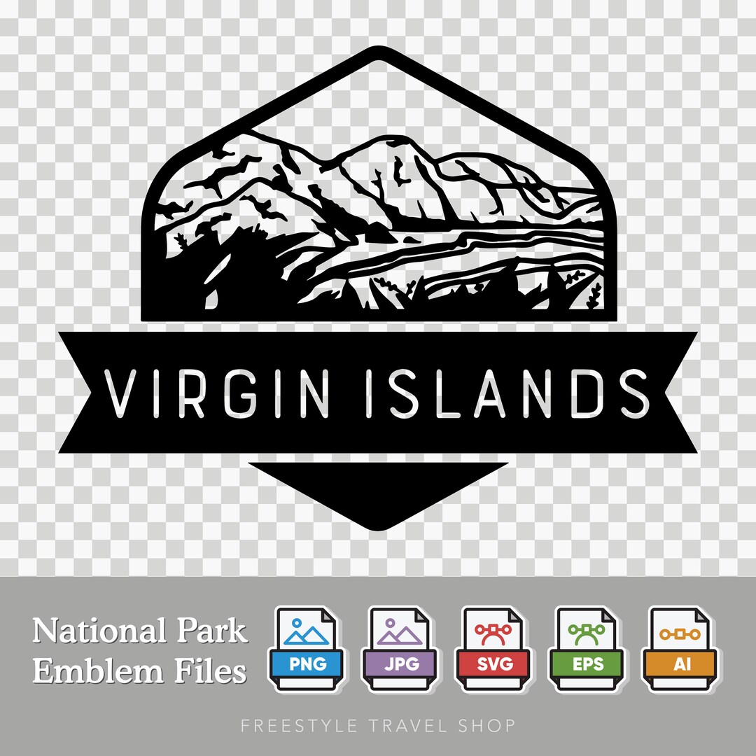 Virgin Islands National Park Emblem - Digital Download | SVG, PNG, AI ...
