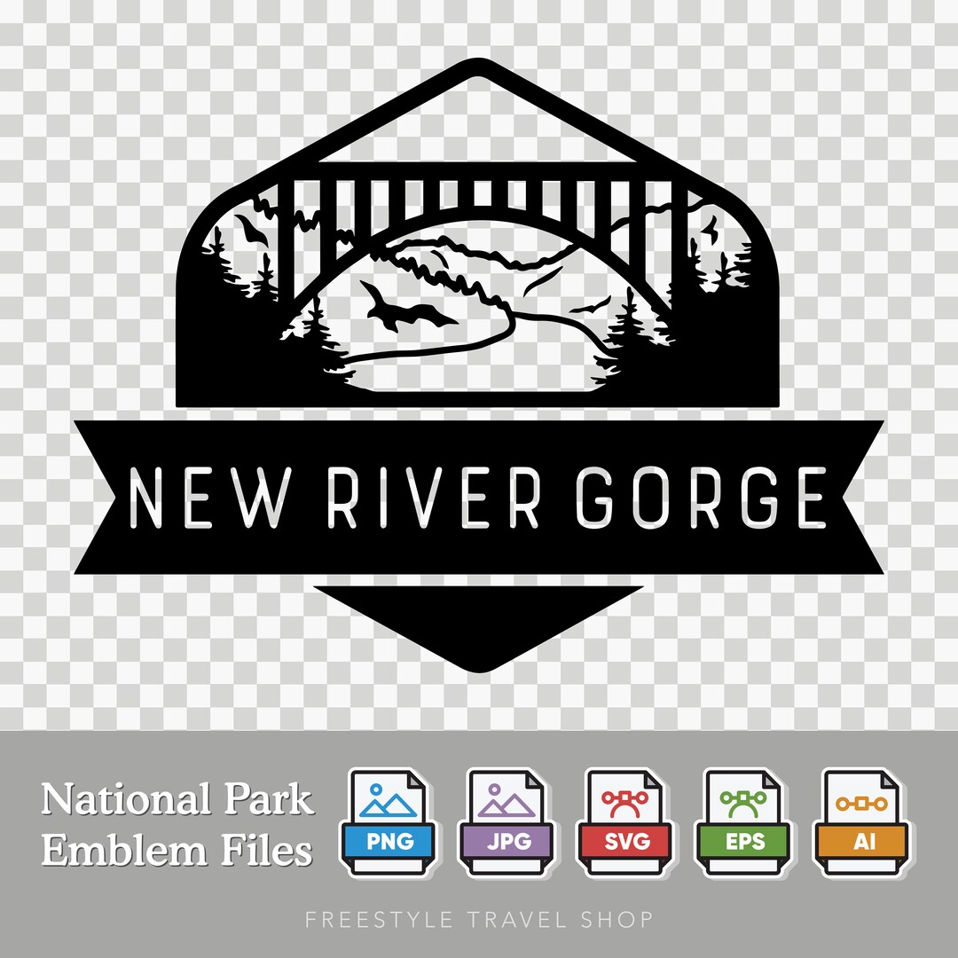 New River Gorge National Park Emblem - Digital Download | SVG, PNG, AI ...