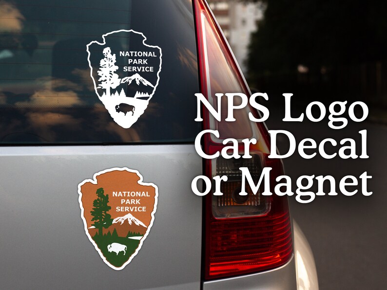 National Park Service Logo Vinyl Decal or Car Magnet - Etsy