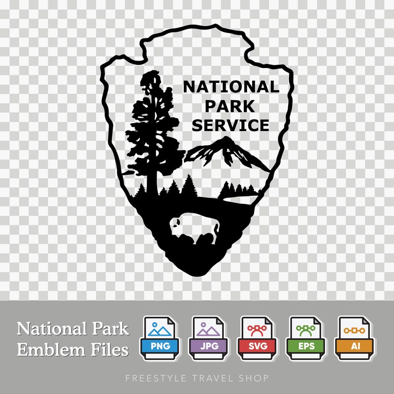 National Parks Wall Decals - Etsy