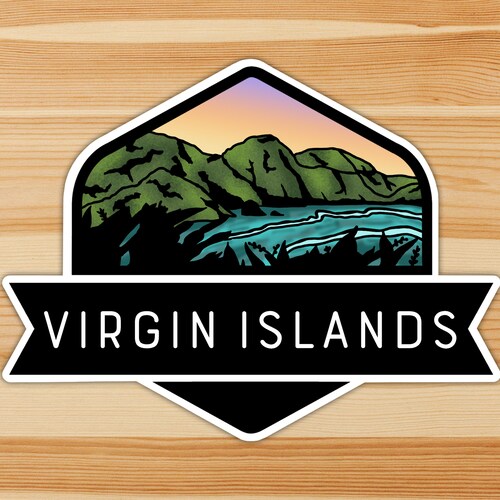 Virgin Islands National Park Sticker: USVI National Park Decal - Etsy
