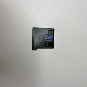 Nintendo 3DS Game Cartridge Blank Dust Cover W/ Micro SD Card Holder ...