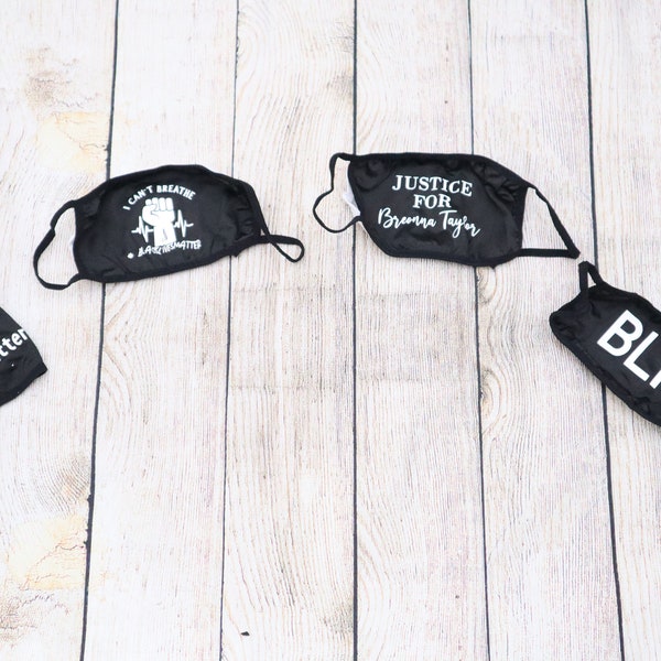Black Lives Matter Mask - Etsy