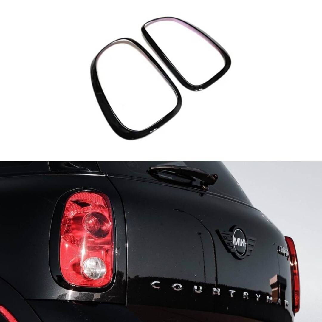 Mini Countryman R60 Rear Light Taillight Covers, Piano Gloss Black - Etsy
