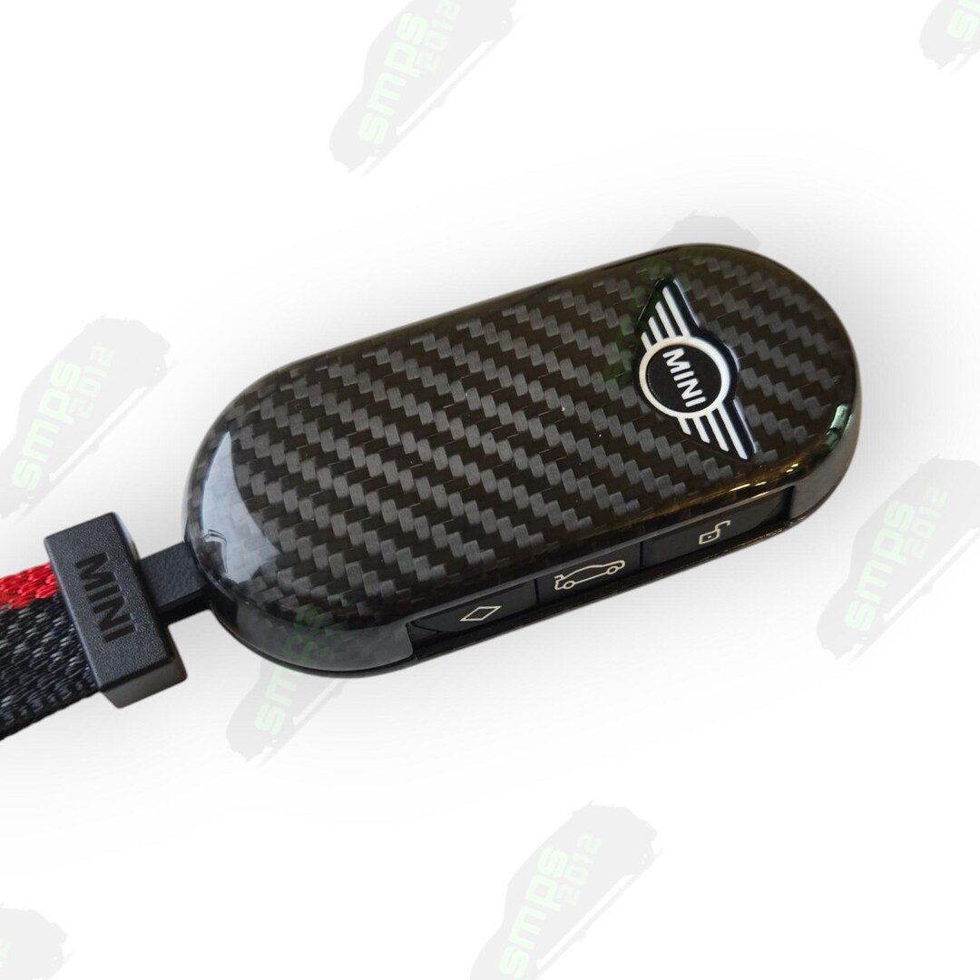 Genuine Real Carbon Fibre Key Fob Cover for MINI F65 F66 F67 J01 J05 ...
