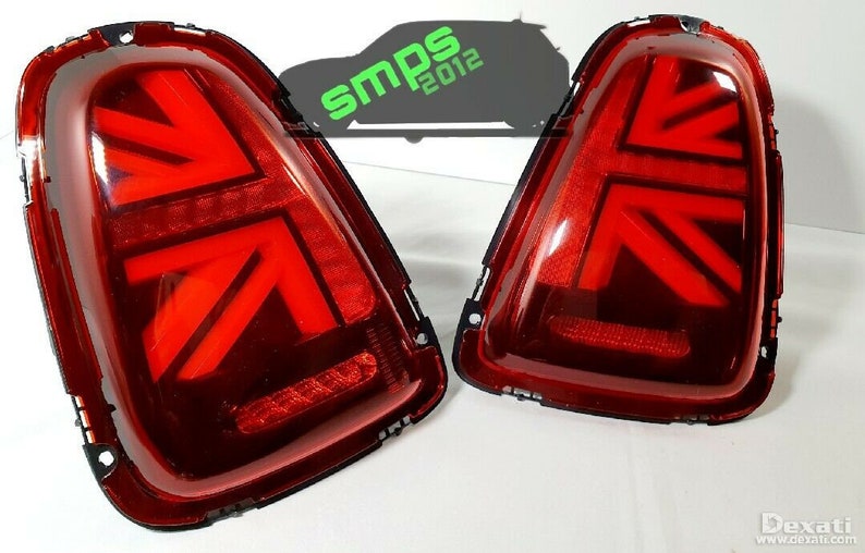 Mini R56 R57 R58 R59 LED Union Jack Tail Lights - Etsy