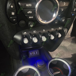 Toggle Switch Cover Caps (set of 10) Custom Interior Accessory for Mini ...