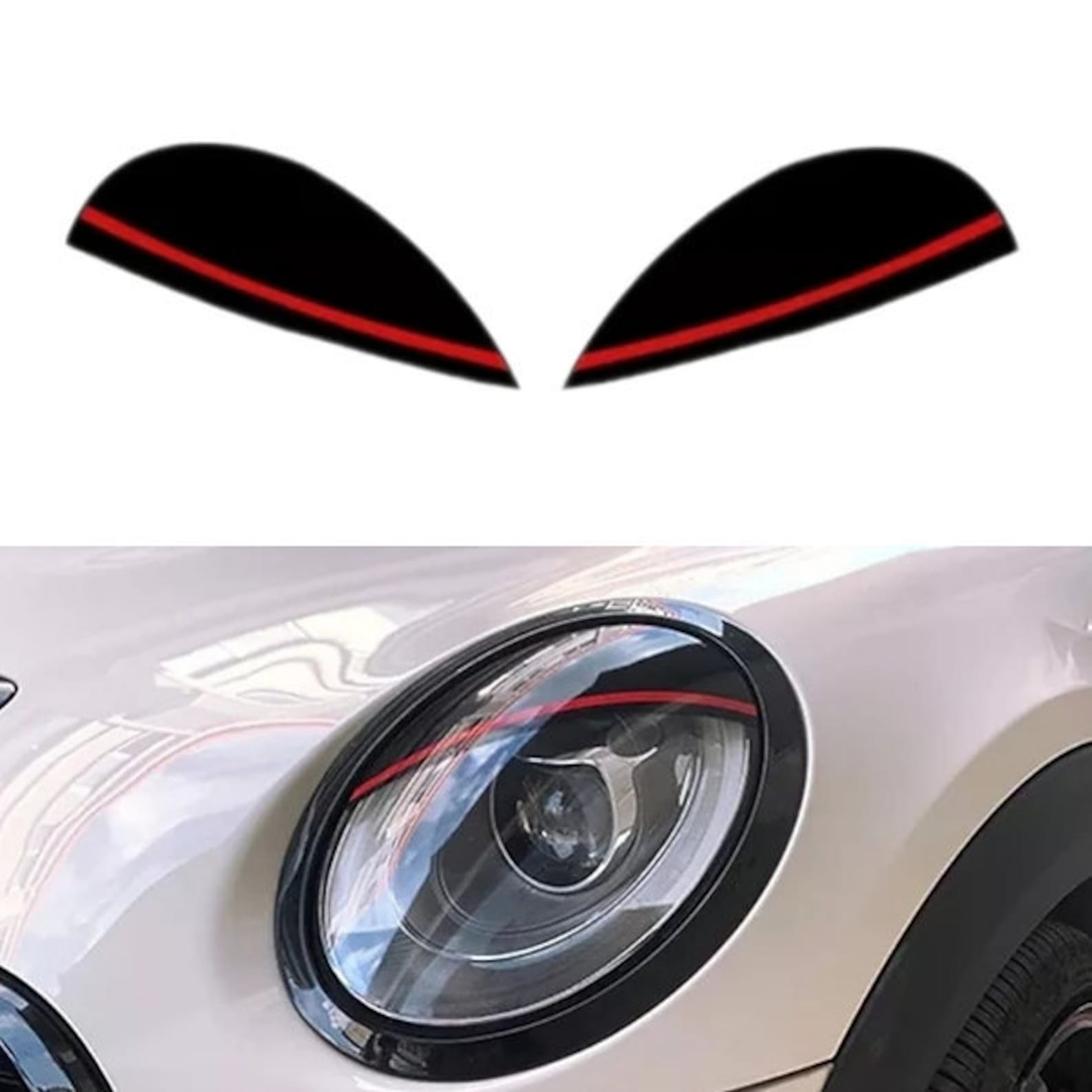 Angry Eyelid Eye Vinyl Decal Sticker - for MINI F54 F55 F56 F57 - Etsy