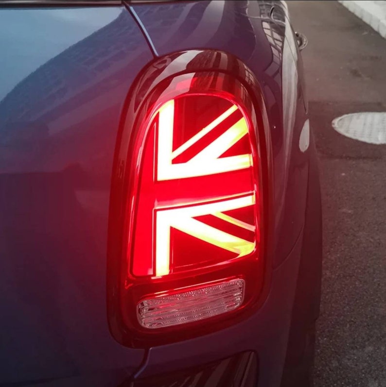 Countryman Union Jack Flag LED Tail Lights for MINI F60 (2017-2022 ...