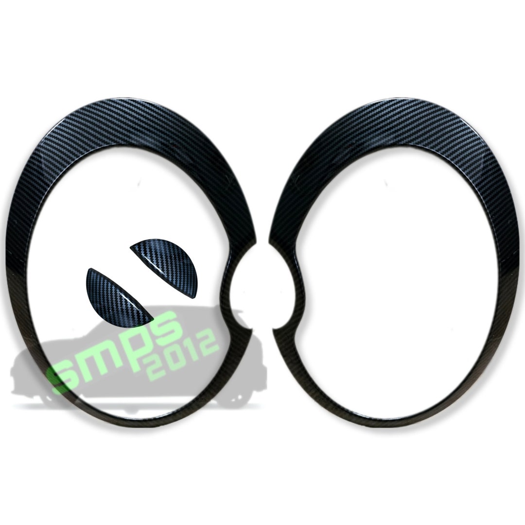 Xenon Headlight Covers for Gen 1 MINI R50, R52, R53 (2001-2006) – Piano ...