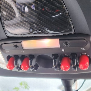 Toggle Switch Cover Caps (set of 10) Custom Interior Accessory for Mini ...