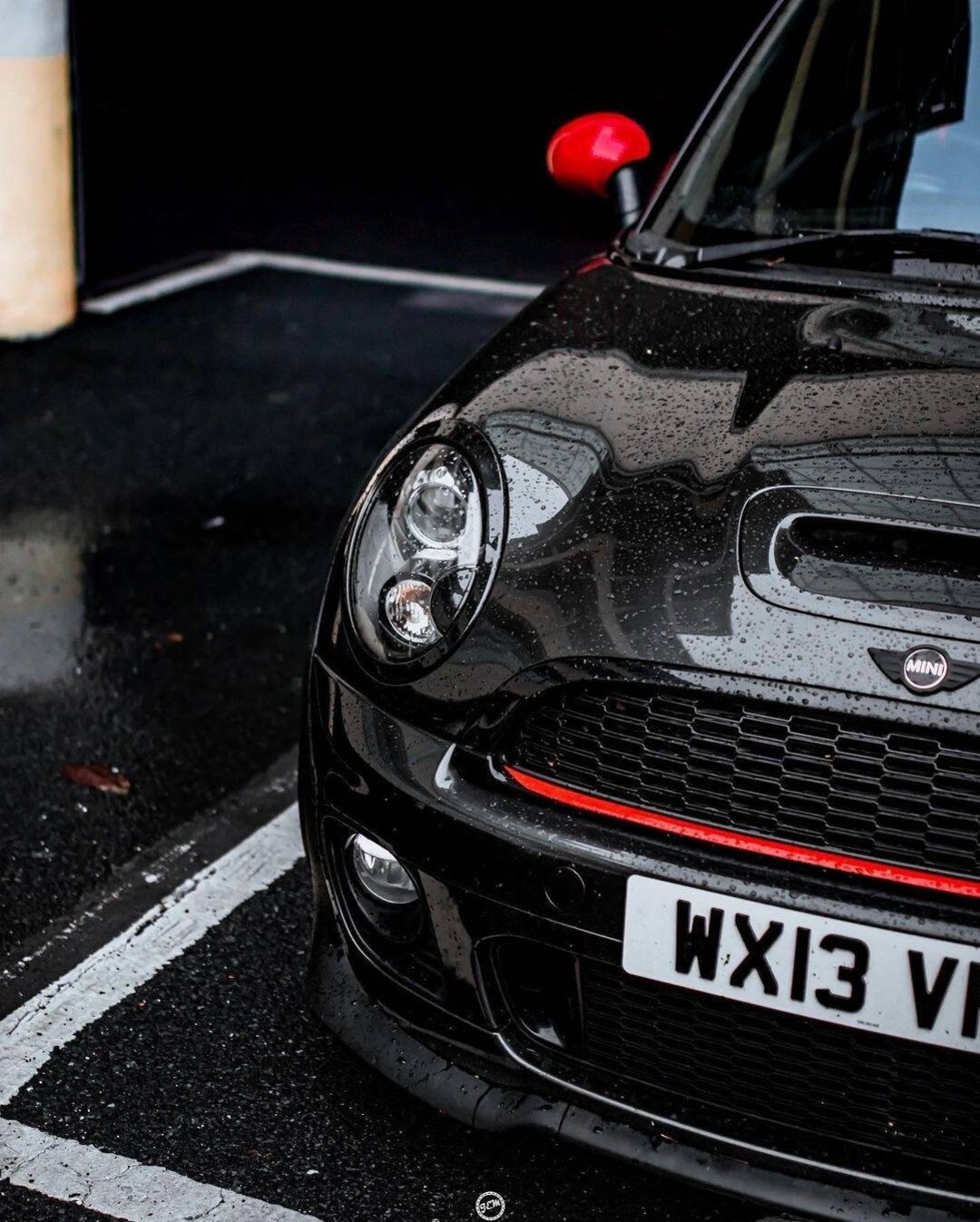 Front Vinyl Decal Strip for MINI R55, R56, R57, R58, R59 – Grille Trim ...