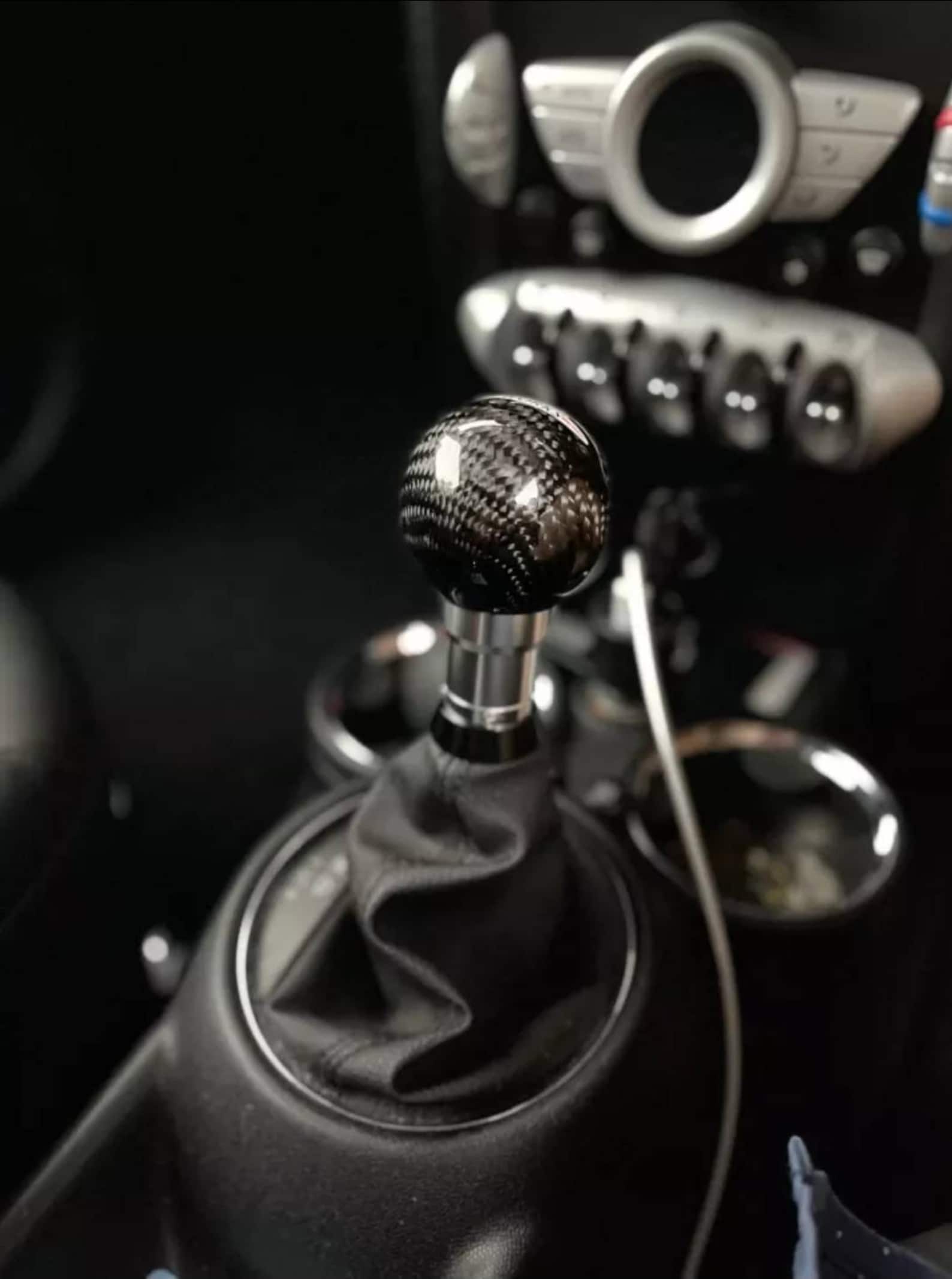MINI JCW Real Carbon Fibre Gear Knob - Etsy