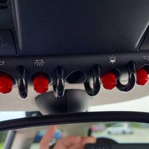 Toggle Switch Cover Caps (set of 10) Custom Interior Accessory for Mini ...