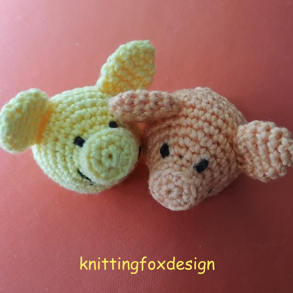 FREAKY PIGGIES Crochet Pattern / Crochet Pattern Piggies / Amigurumi ...