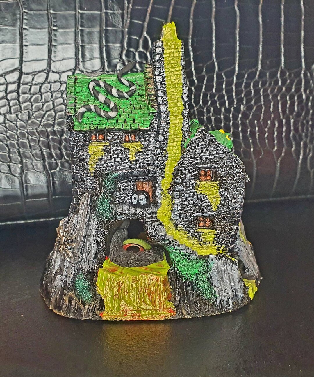 Yellow and Green Soot Monster Boat Haunted House - Etsy
