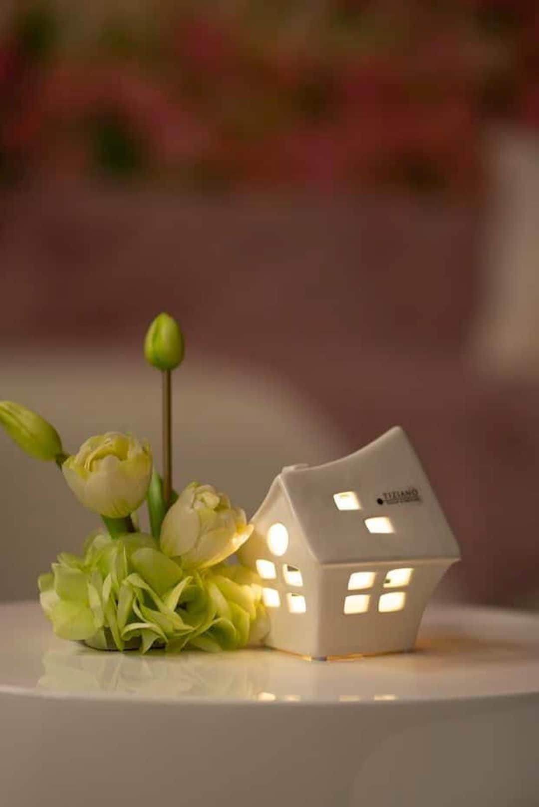 LED Deko Haus, Tiziano Pendola, weiß creme Lichthaus, zeitlose ...