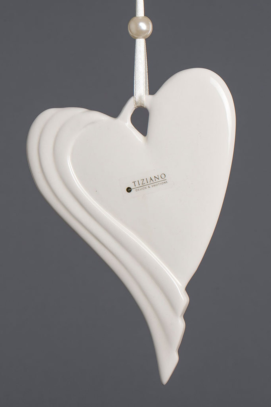 Ceramic Heart Hanger Window Hanger romeo Decorative Hanger Ceramic ...
