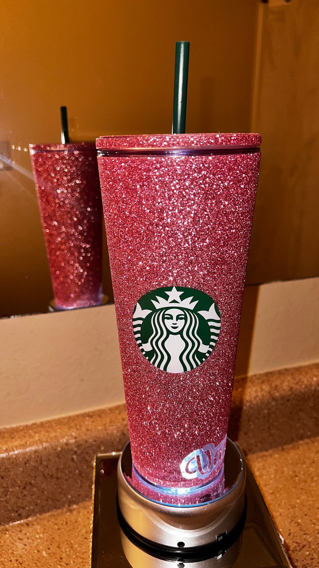 Glitter Original Acrylic Starbucks Cup “personalized Optional “ - Etsy