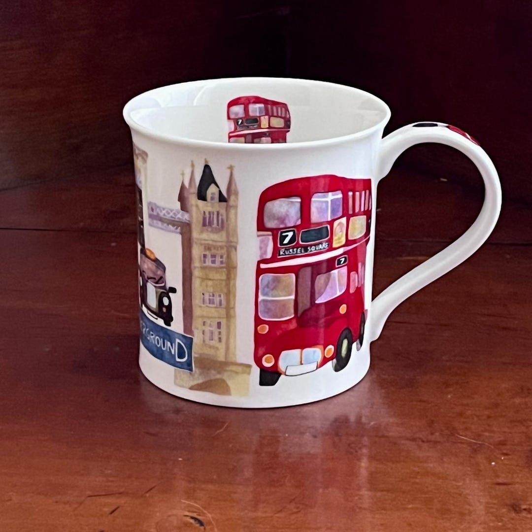Vintage Mug London Icons Kings Guard Dunoon England 300ml. Country ...