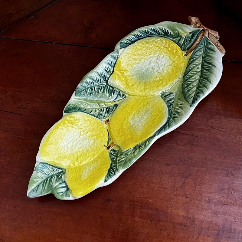 Lemon Platter Italy - Etsy