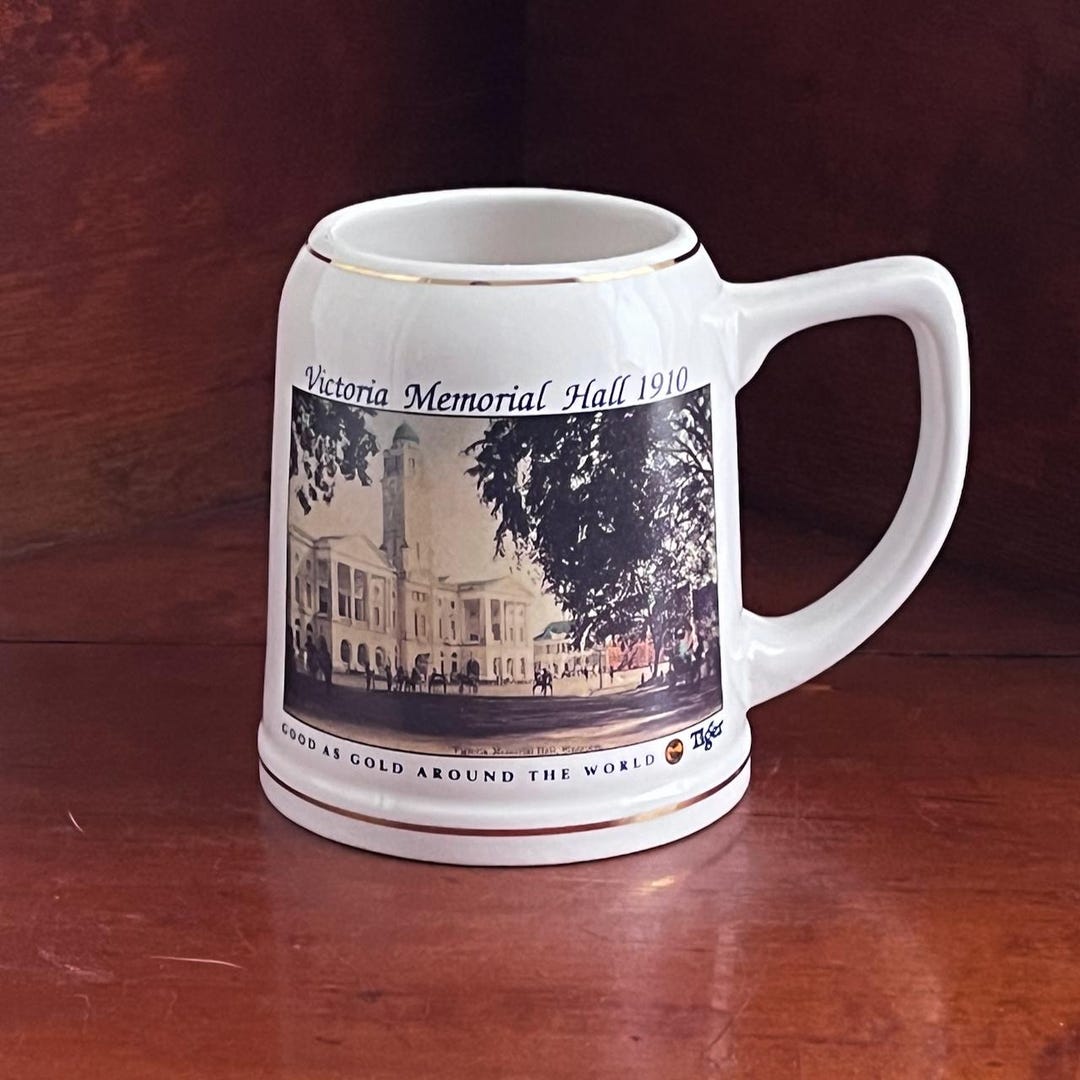 Vintage Tiger Beer Mug Tankard Singapore Heritage Ceramic 400ml 11cm ...